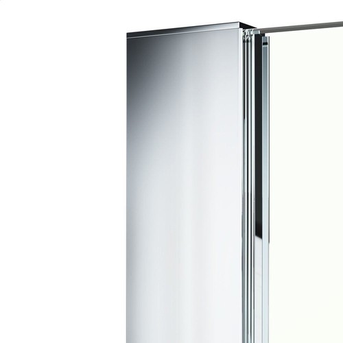 1200 x 900mm Sliding Shower Enclosure Door Side Panel 8mm Frameless ...