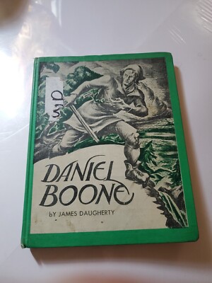 Daniel Boone by James Daugherty w/ Original Lithographs 10th Printing ...