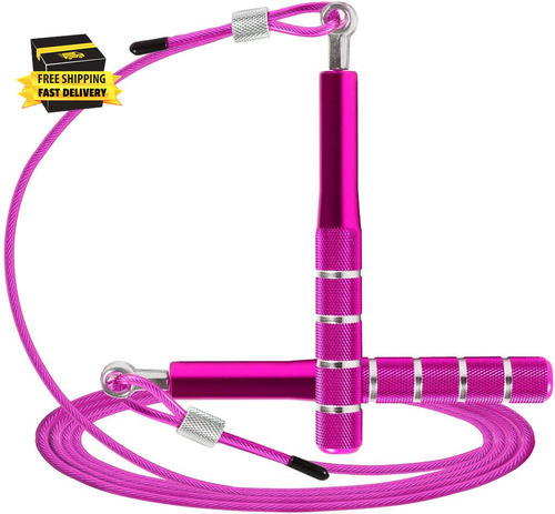 Jump Rope, Speed Jumping Rope for Training Fitness Exercise, Adjustable ...