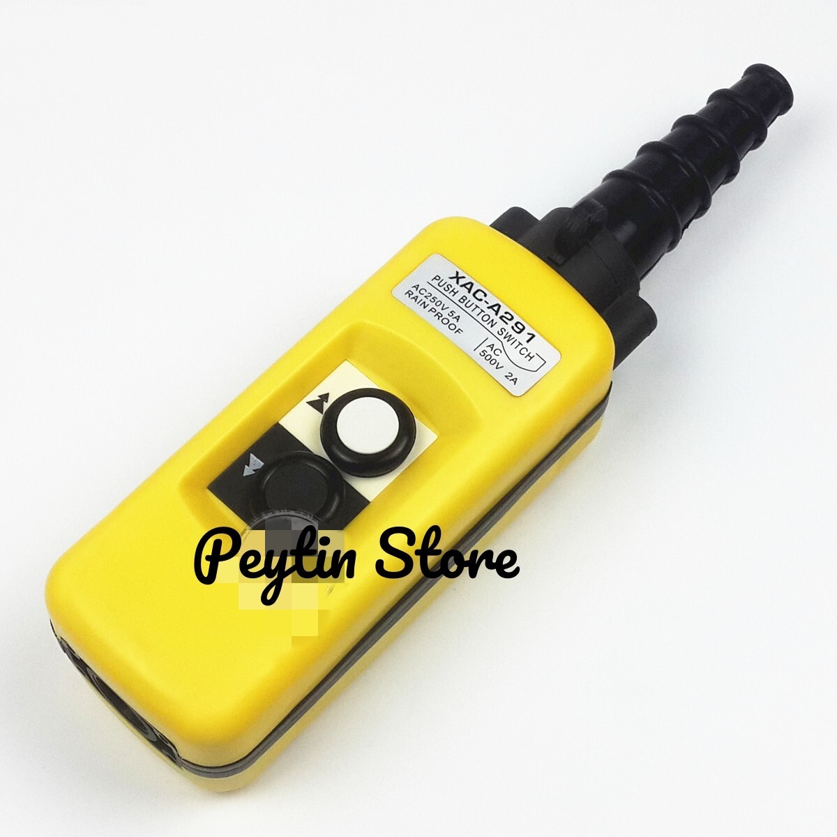 1Pc XAC-A291 2 Speed Hoist Crane 2 Push buttons Pendant Control Station ...