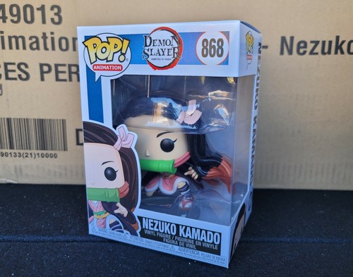 FUNKO POP JAPAN ANIME DEMON SLAYER NEZUKO KAMADO #868 VINYL FIGURE ...