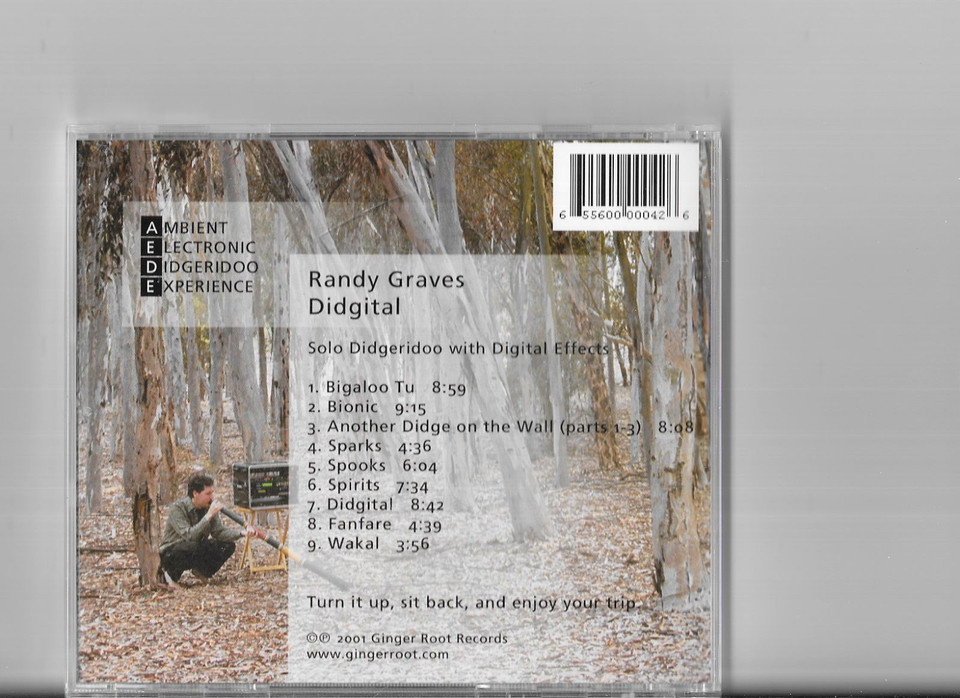 Randy Graves - Didgital [CD LIKE New] | eBay