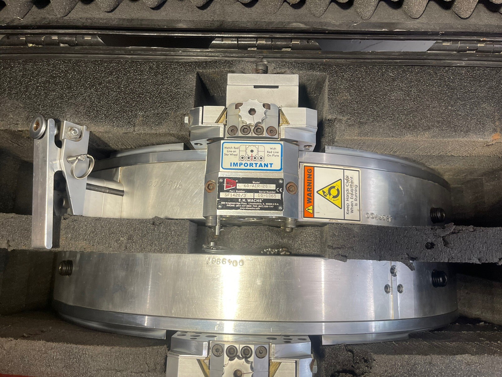 E.H. Wachs SF1420/3 Split Frame Clamshell Pipe Cutters/Bevelers Tool 14 ...