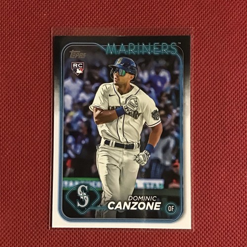 2024 Topps Series 1 Dominic Canzone RC Seattle Mariners #195 | eBay