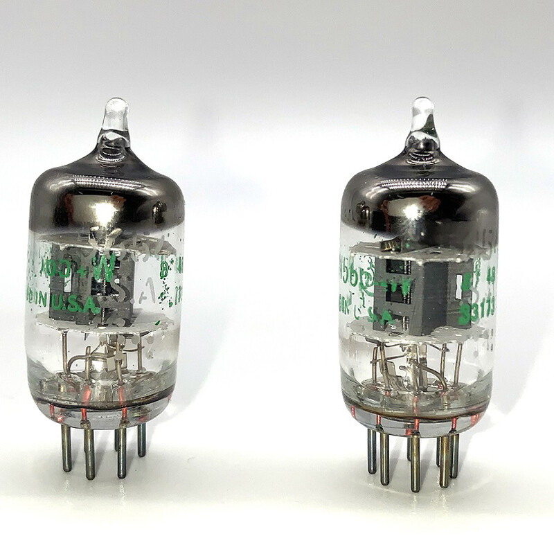 2pc Toxic Sound GE 5654W Electron Tube Vacuum Tube 6AK5 EF95 6J1 CV4010 ...