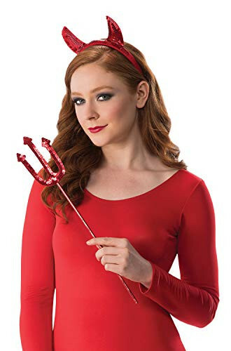 Rubie's Unisex-adults Sequin Devil Accessory Kit Red Onesize Ship for ...