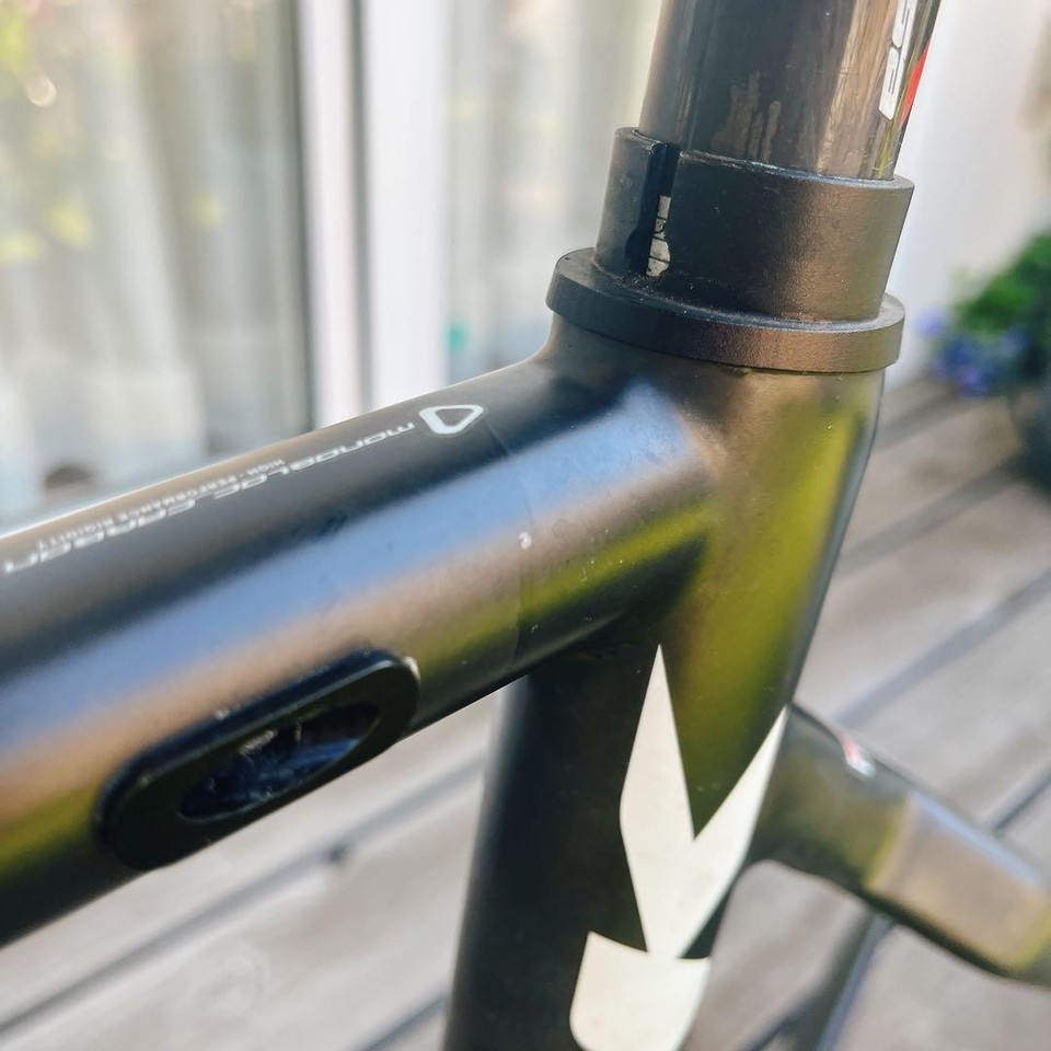 LOOK 586 UD Carbon Road Bike Frame Set Size S Lightweight Aero F/S From ...