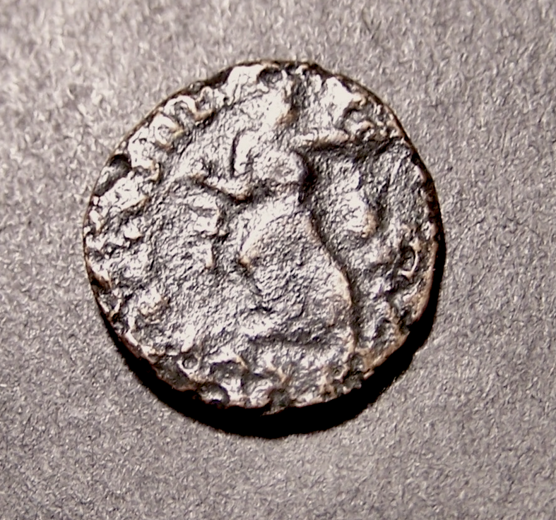 THEODOSIUS, Nike Drags Captive, Chi-Rho Christogram ☧, Imperial Roman ...