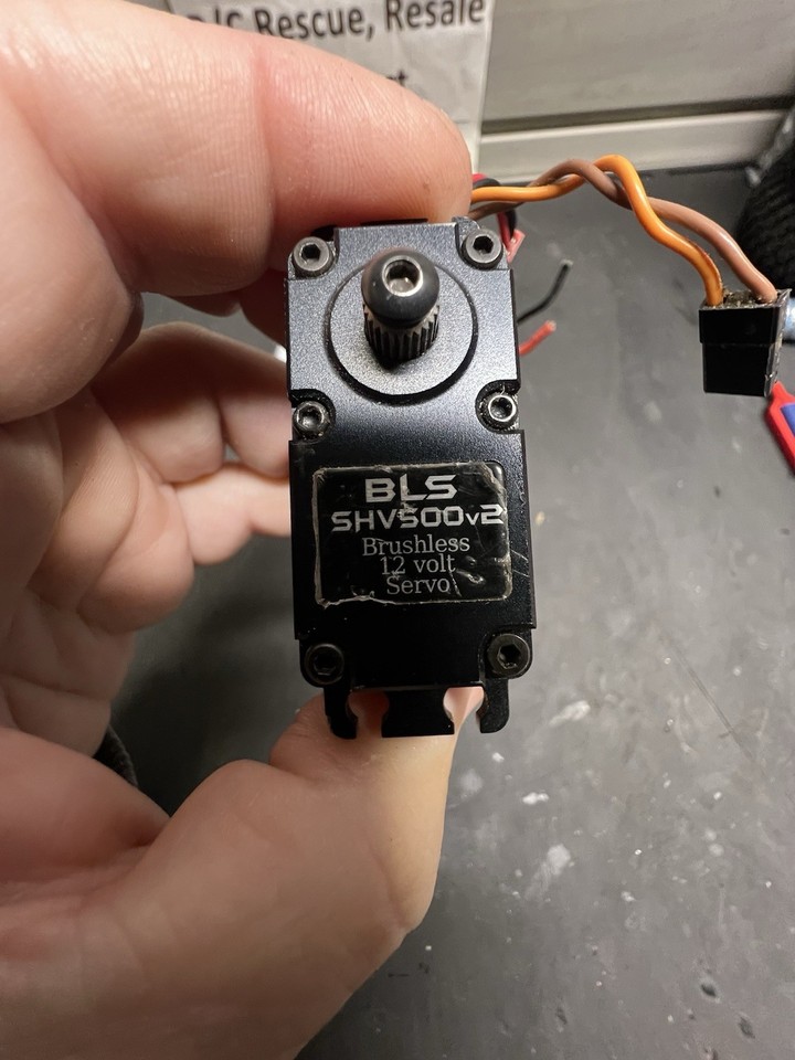 Holmes Hobbies BLS SHV500v2 Brushless 12V Crawler Servo (High Voltage ...