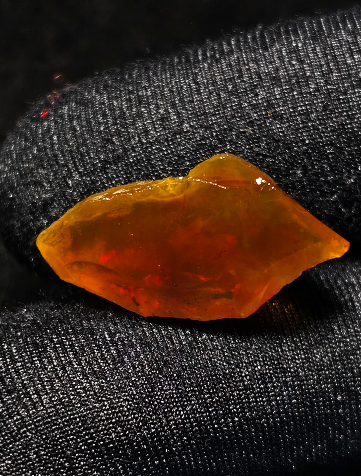 Opal Raw Stone, AAA Opal, 6 Ct Red Fire Opal Rough, Non Hydrophane Opal ...
