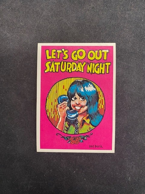 1965 Topps Robert Crumb Monster Greeting Cards Complete Set ( 1 - 50 ...