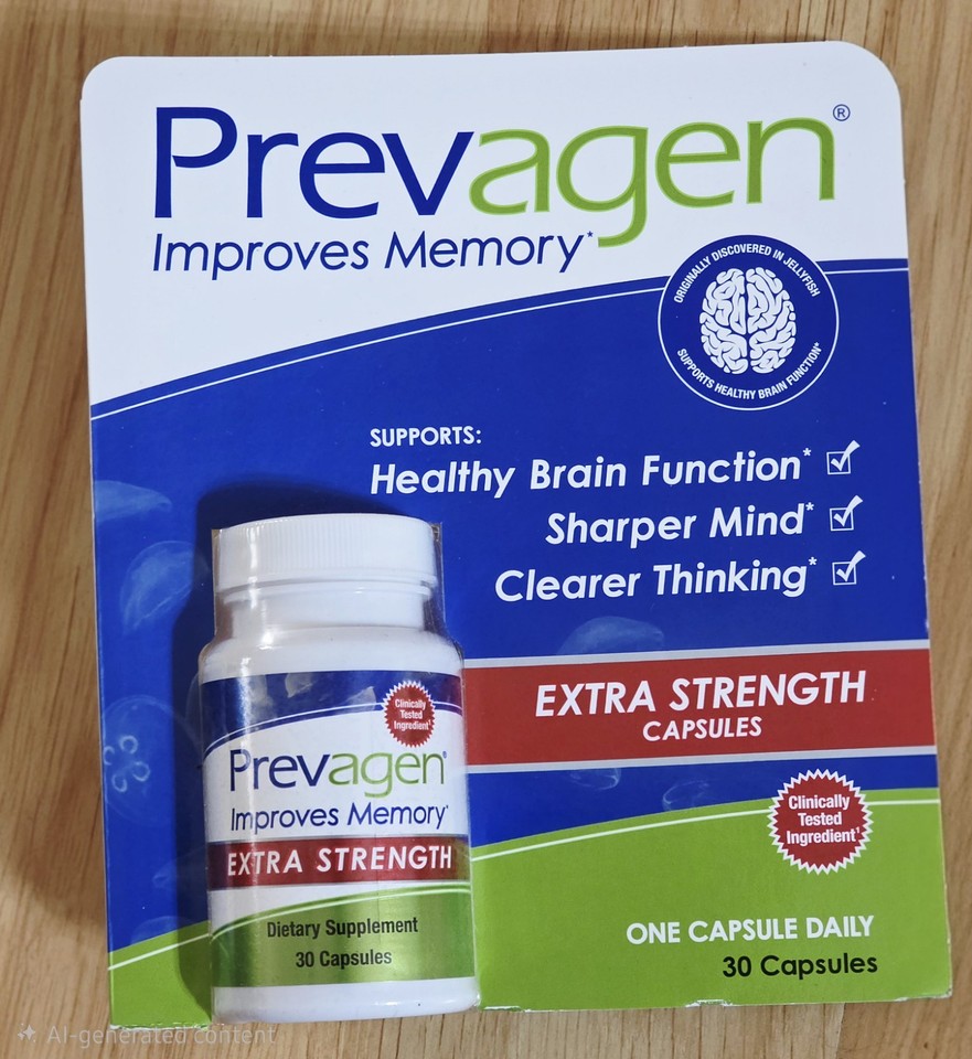 PREVAGEN Extra Strength For Your Brain 30 Capsules BRAND NEW | eBay