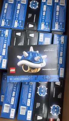 LEGO 40787 Super Mario Kart SPINY SHELL LIMITED EDITION NEW SEALED HARD ...