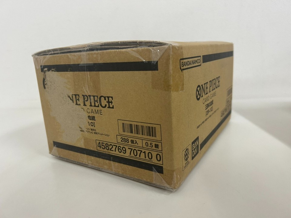 ONE PIECE Card Game Royal Blood OP10 BANDAI Box japanese 1 carton case ...