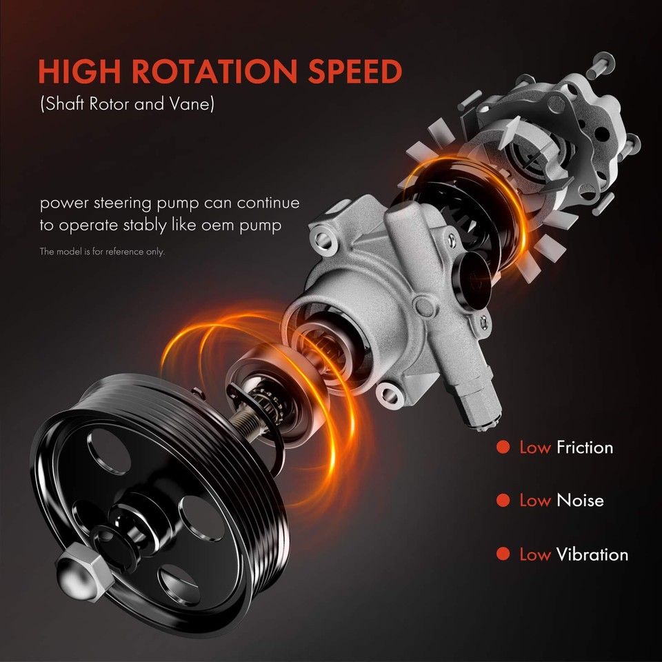 Power Steering Pump for Mercedes-Benz W220 S350 2006 V6 3.7L 003-466-26 ...