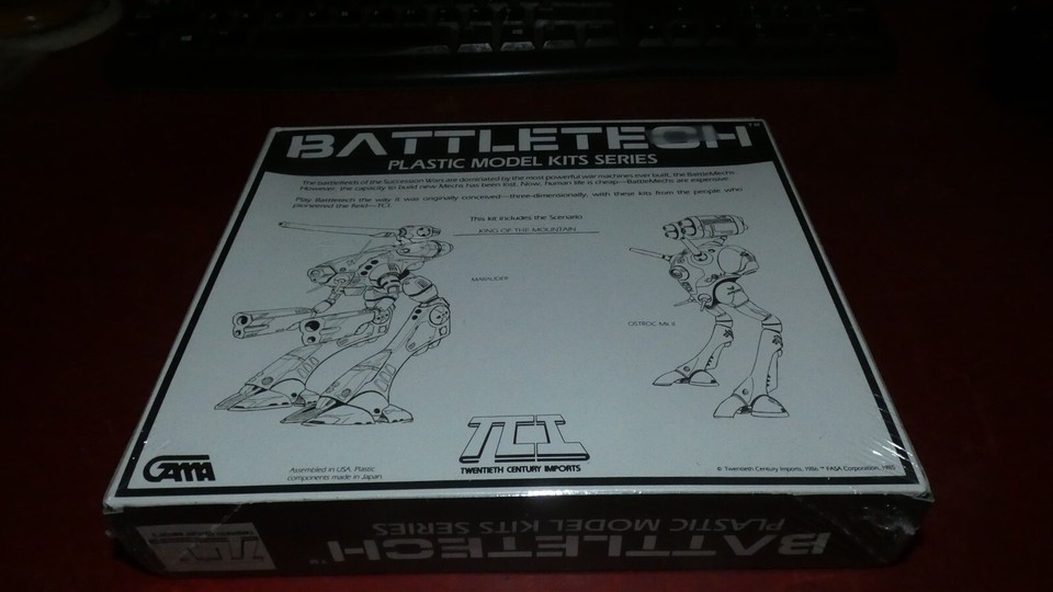 Battletech: TCI: Plastic Model Kits Series #7: Marauder & Ostroc Mk II ...