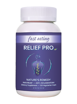 Relief Pro Inflammation and Pain Relief Improved over Factor 5 - 120 ...