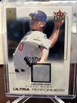 2004 Fleer Ultra Ultra Performers Jerseys #110/500 Hideo Nomo #UP/HN | eBay