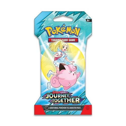 Pokemon TCG Scarlet & Violet Journey Together Sleeved Booster Pack ...