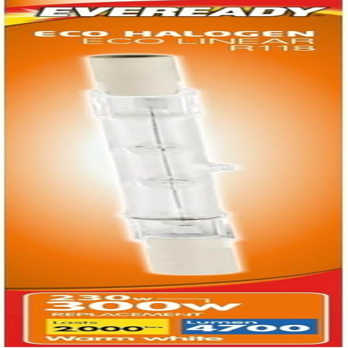 ECO Halogen 230W R7S Linear Light Bulb, 2-Pack, 300W Equivalent ...