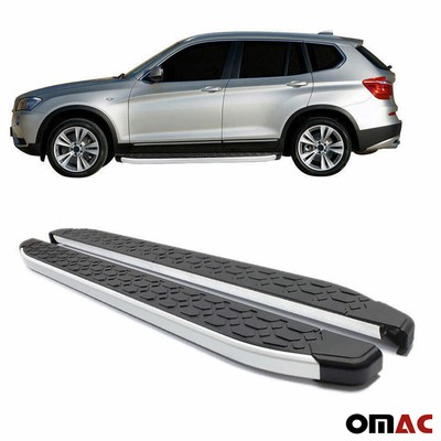 Side Steps Running Boards Nerf Bars 2 Pcs No Drilling For BMW X3 F25 ...