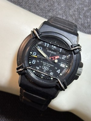 Casio HD Watch Men Black 2719 HDA-600 Round Dial 40mm,Date,WR100M ...