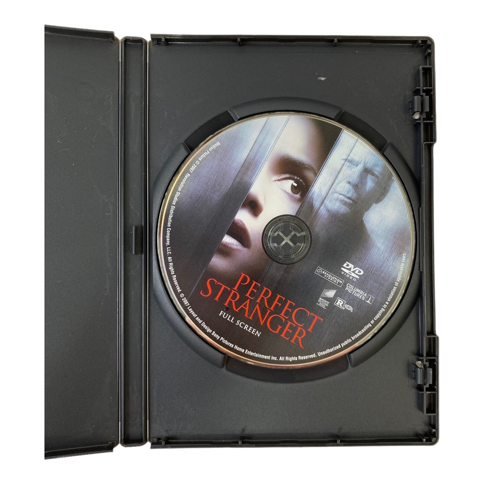 Perfect Stranger (DVD, 2007) Thriller, Mystery, Halle Berry, Bruce ...