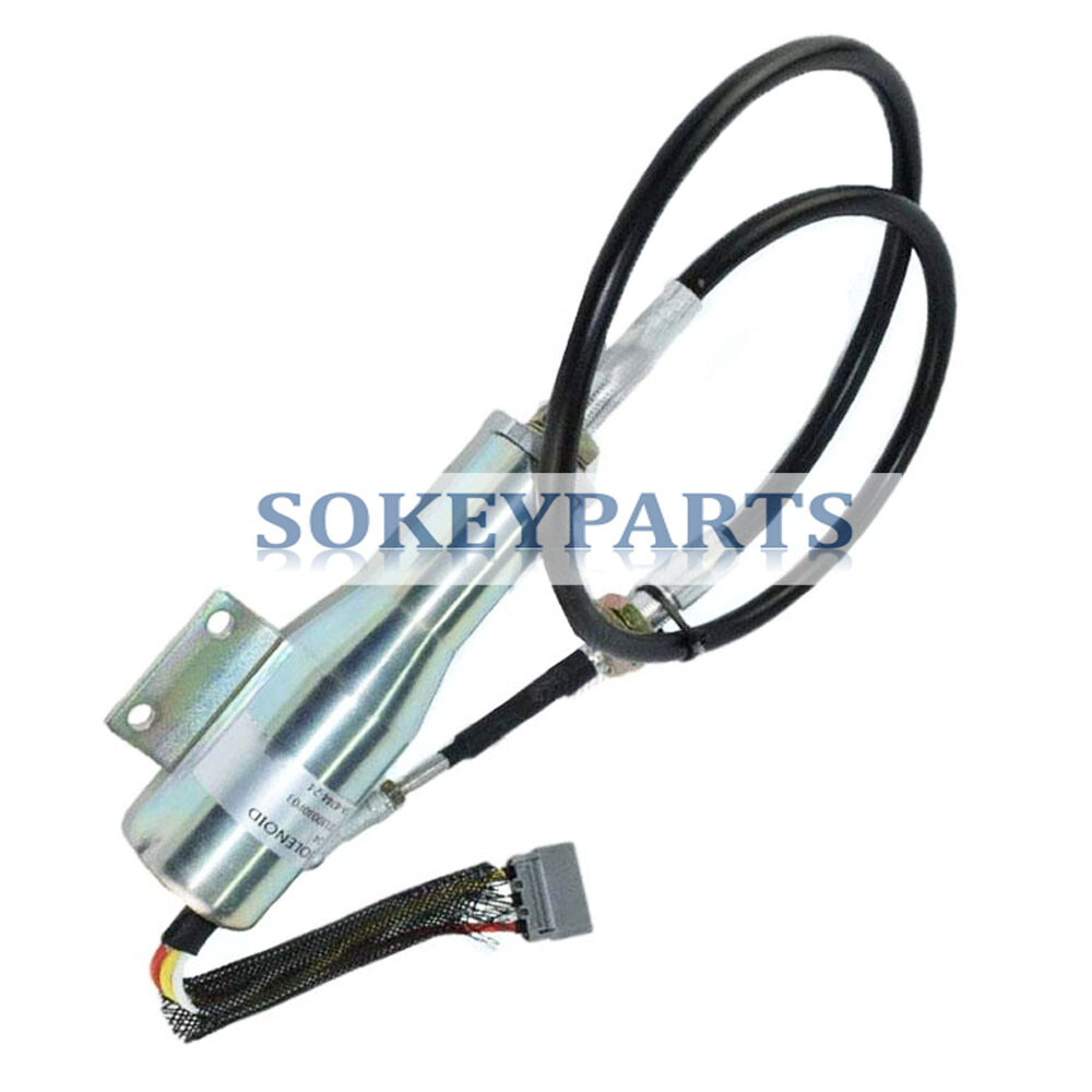 VOE 11110030 Stop Solenoid For Volvo Wheel Loaders L70C L70D L90C L120C ...