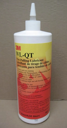 Lot of TWO 3M Wire Pulling Lubricant Gel WL-QT, One Quart | eBay