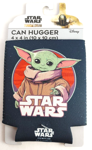Star Wars Grogu Baby Yoda Soda Beer Can Cooler Hugger Coozie Coozy ...
