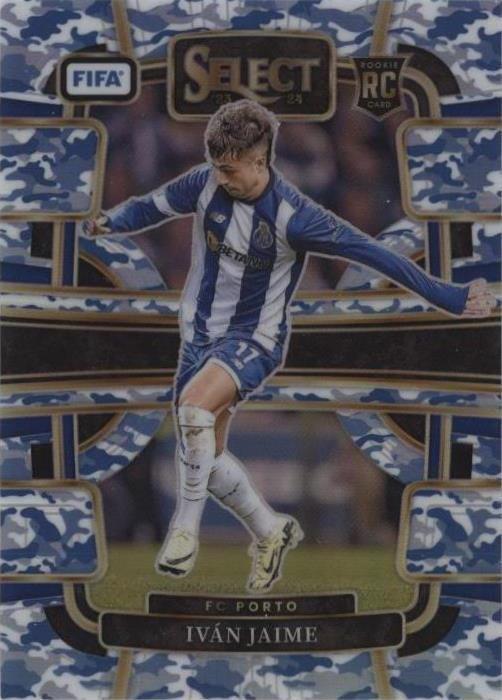 2023-24 Panini Select FIFA - Terrace Ivan Jaime #44 Winter Camo Prizm ...