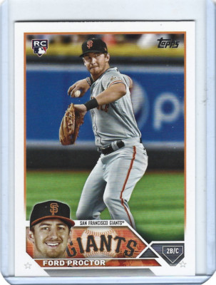 2023 Topps Series 2 Ford Proctor Rookie Card #472 | eBay