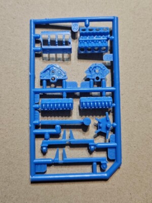 AMT 1/25 1966 CHEVY NOVA PRO STREET ENGINE STAND AND DIORAMA ENGINE | eBay