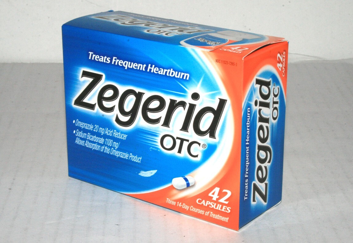Zegerid OTC Heartburn Relief 20mg Capsule - 42 Count EXP 4/2025 ...