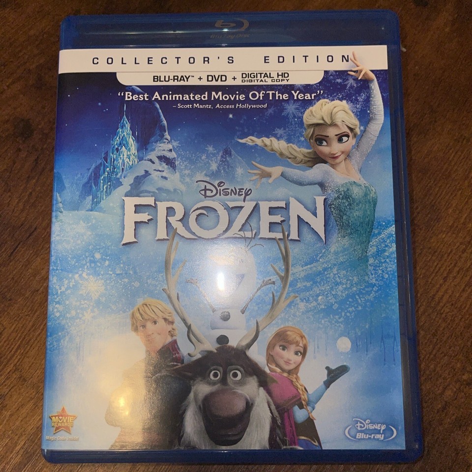 Frozen Collector’s Edition (Two-Disc Blu-ray / DVD + Digital Copy) DVDs ...