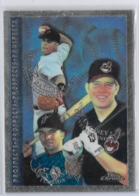 1998 Topps Chrome Prospects Aramis Ramirez Sean Casey Alex Gonzalez ...