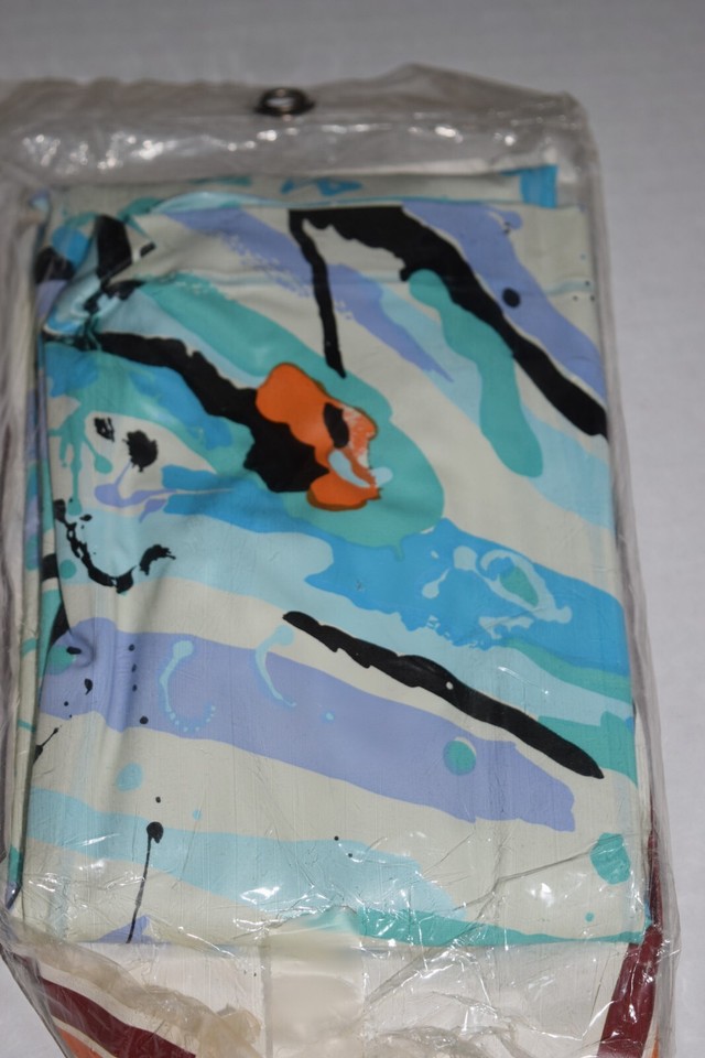 The Wet Set Pool Float New in Package 1987 Geo Print Vintage Inflatable ...