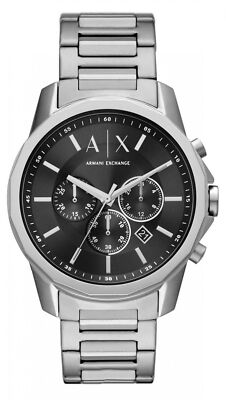 Armani Exchange Banks Watch with Silver Bracelet AX1720 | eBay