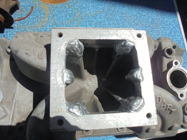 Aluminum Intake BBC DART WELDED Dominator IHRA NHRA K&N WISSOTA Rat Rod ...