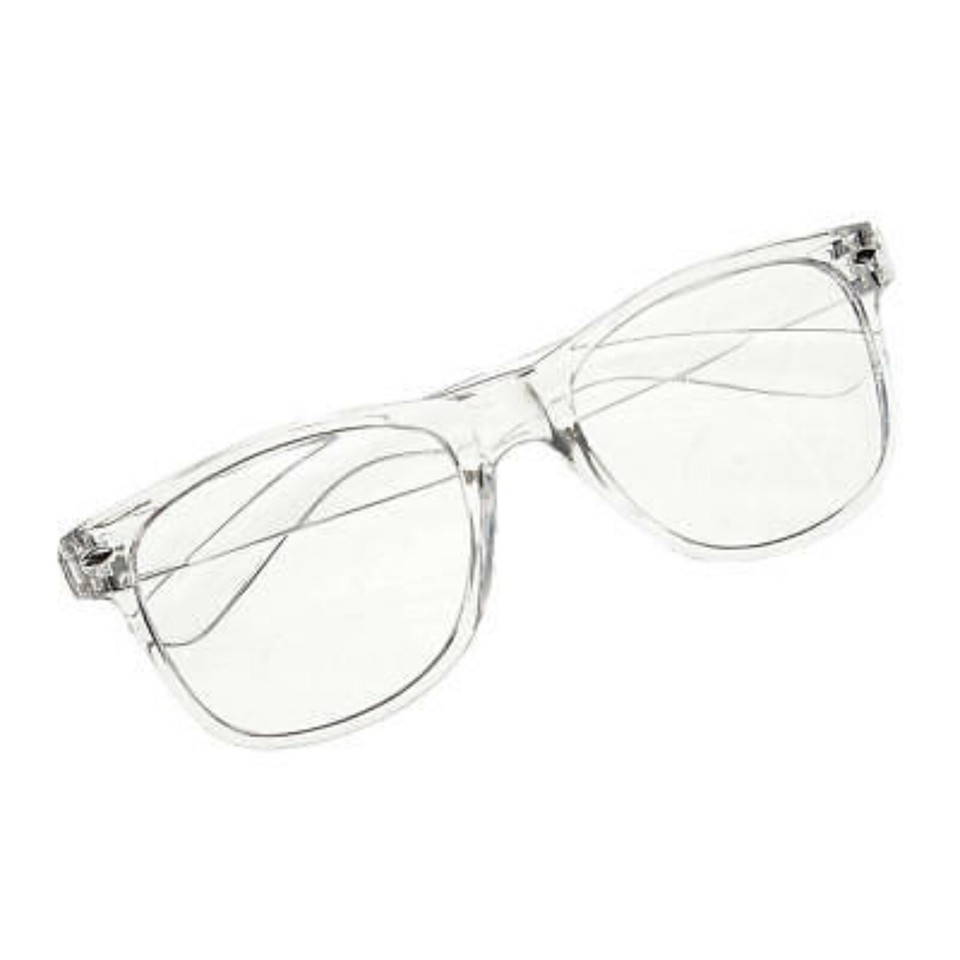 Classic Vintage Retro Transparent Frame Mens Horn Rimmed Clear Lens Eye ...