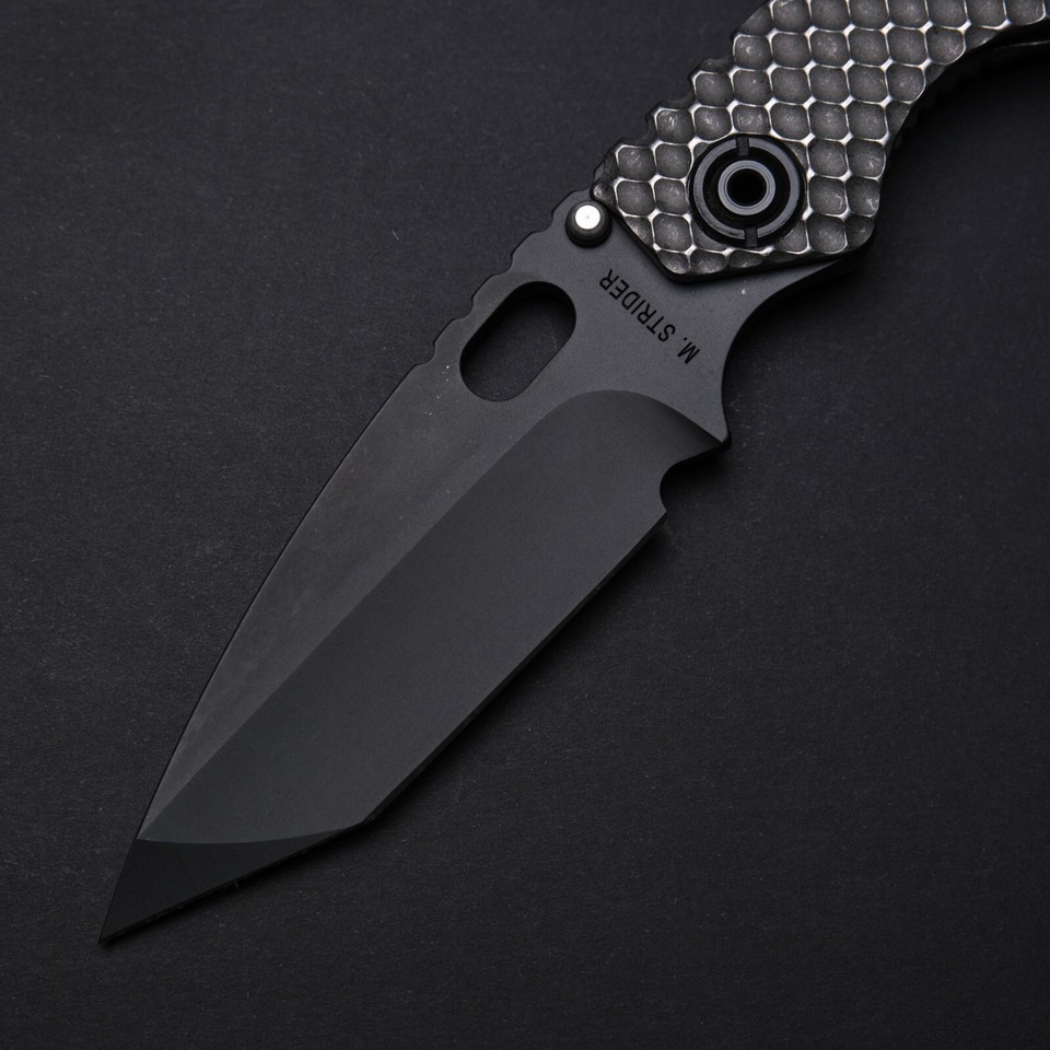 Strider Knives SnG DGG Tanto - Full Titanium / Black Oxide PD1 Blade | eBay