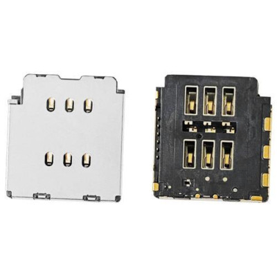 LETTORE SCHEDA NANO SIM CARD READER PER APPLE IPHONE 14 PRO MAX (DUAL ...