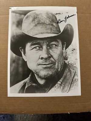 BEN JOHNSON Autographed Publicity Photo | eBay