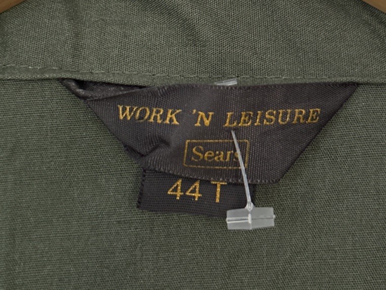 Vintage Sears Work'N Leisure Coveralls 44Tall 48x30 Green Michael Myers ...