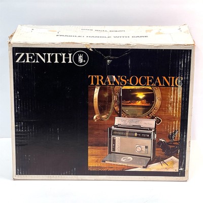 NOS Zenith Royal 7000 Trans-Oceanic Transistor Radio w/ Box & Manual ...
