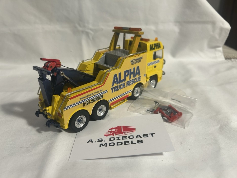 Corgi Modern Truck Conrad MAN TGA Code 3 Wrecker Alpha Truck Rescue 1/ ...