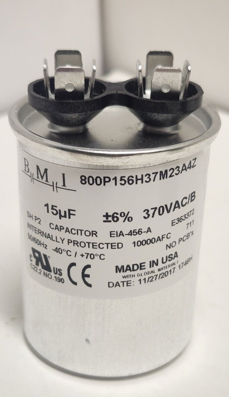 BMI 800P156H37M23A4Z Capacitor 15 uF 370 VAC/B for sale online | eBay