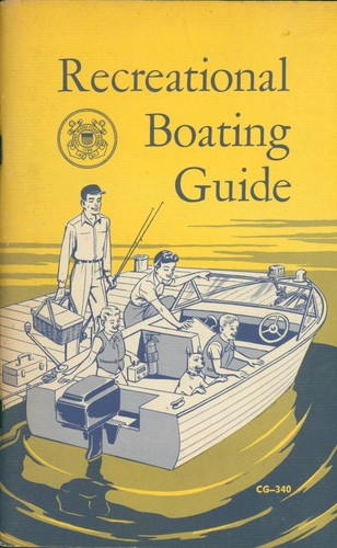 1961 Coast Guard Recreational Boating Guide Vintage Booklet Watercraft ...