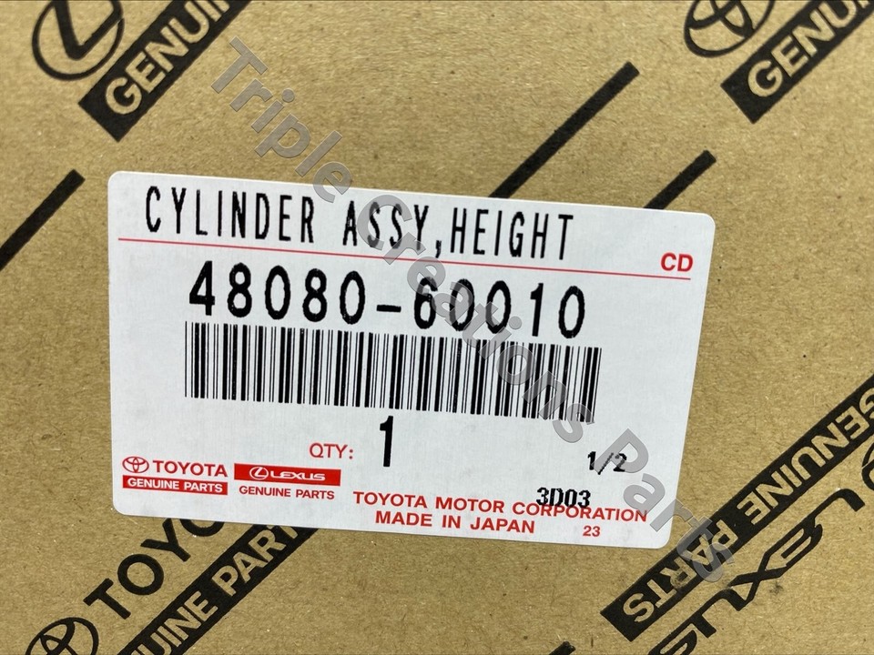 Genuine Toyota 4808060010 Cylinder Assy Pneumatic Rear RH 48080-60010 ...