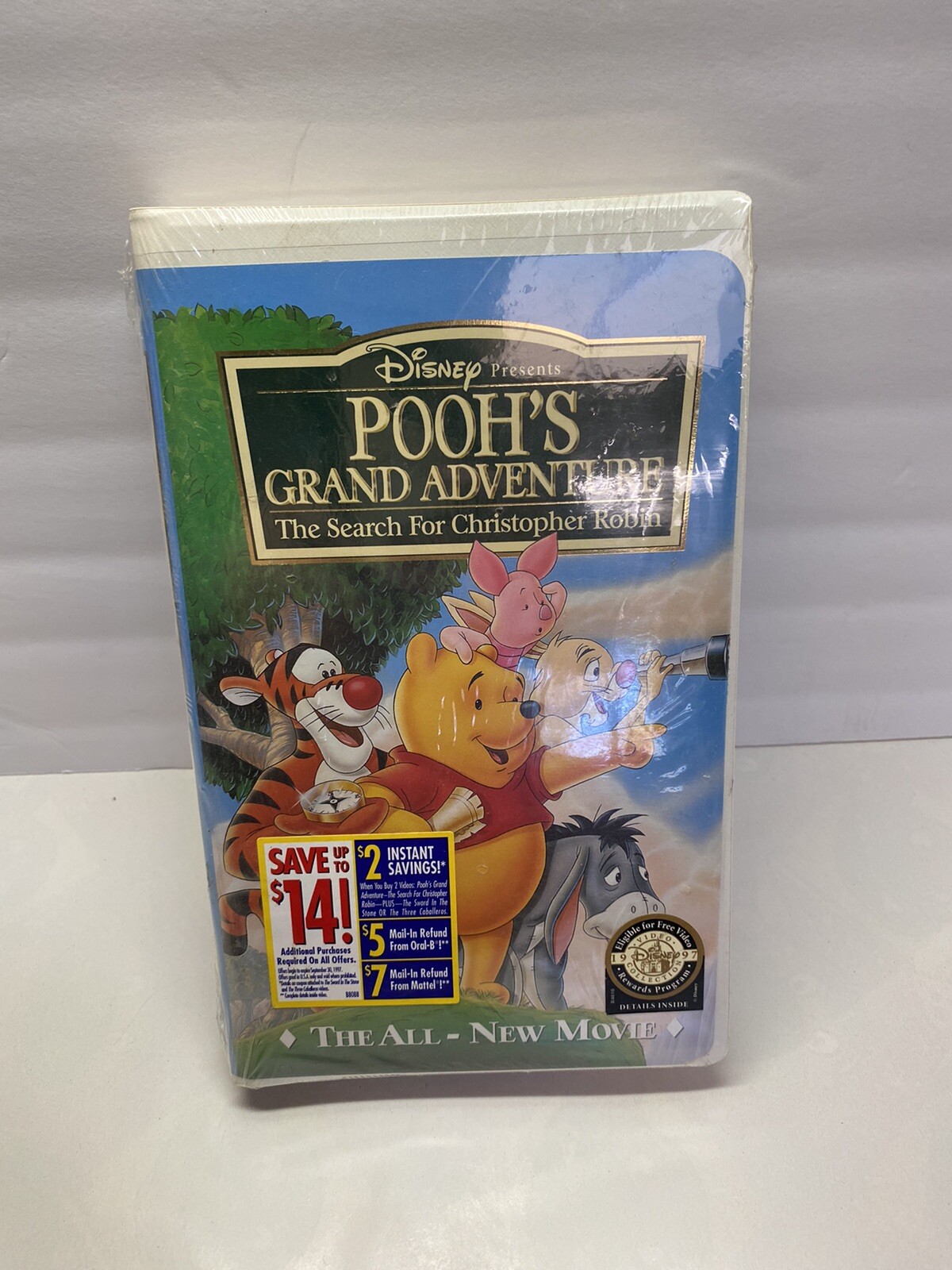 Pooh's Grand Adventure The Search for Christopher Robin Walt Disney VHS ...